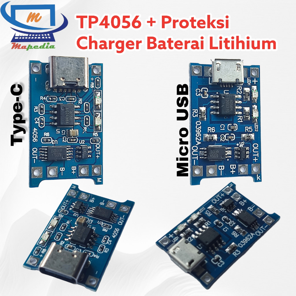 Jual Modul Mesin PCB Charger Charge Baterai Lithium Li-Ion 18650 TP ...