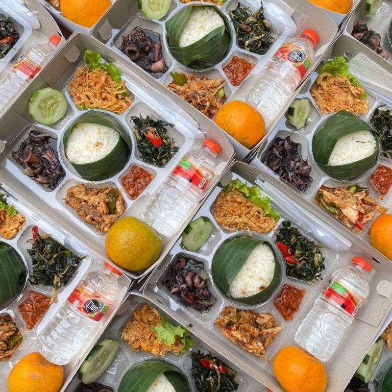 Jual Paket Nasi Box 3 Menu Utama Termurah | Shopee Indonesia