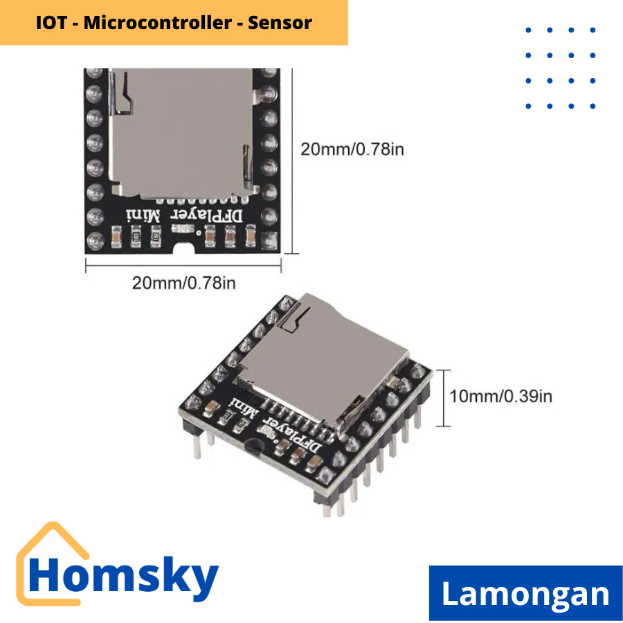 Jual Df Player Df Player Mini Mp3 Player Module Esp8266 Wemos Arduino