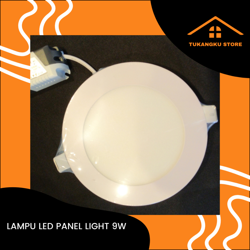Jual LAMPU LED PANEL LIGHT 9 WATT | Shopee Indonesia