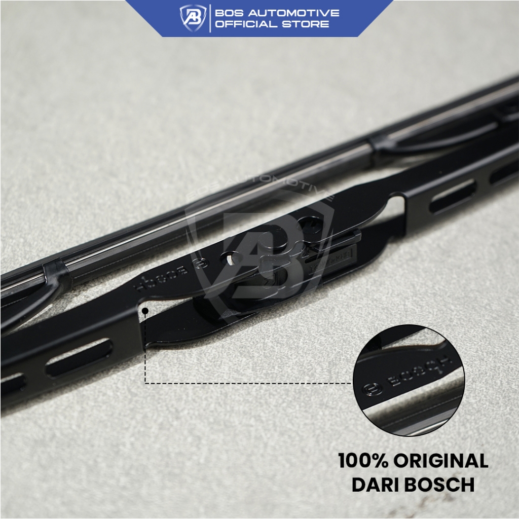 Jual Wiper Blade Bosch Advantage / Besi / Kipas Kaca Depan Mobil / Frame Hook 14" 16" 17" 18" 19 ...