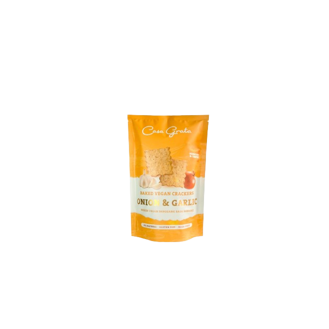 Jual Casa Grata - Baked Vegan Crackers - Biskuit Vegan - Gluten Free ...
