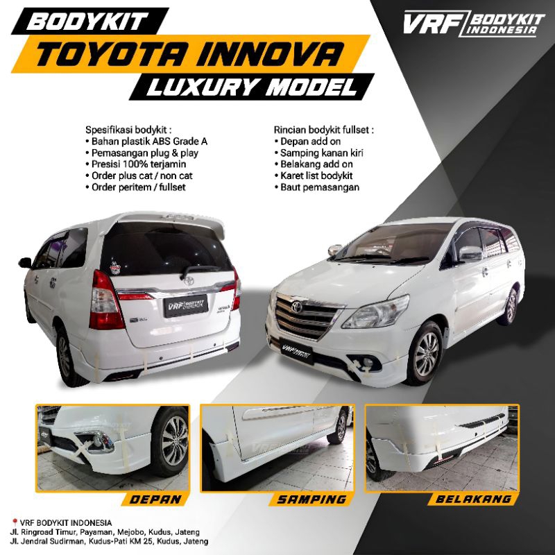 Jual Bodykit INNOVA LUXURY 2014-2015 (Barong) | Shopee Indonesia
