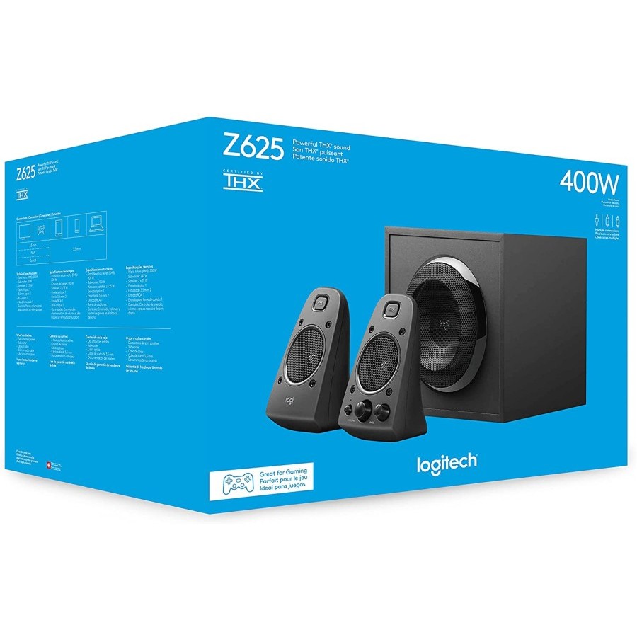 Jual Logitech Z625 SPEAKER SYSTEM SUBWOOFER Powerful THX Sound | Shopee Indonesia