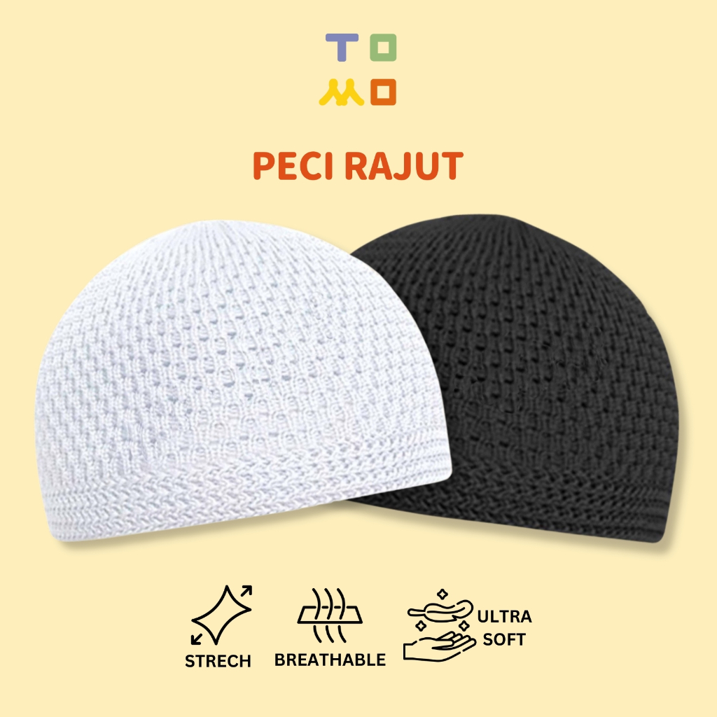 Jual TOMO Peci Kopyah Kopiah Rajut Anak 1-9thn | Shopee Indonesia