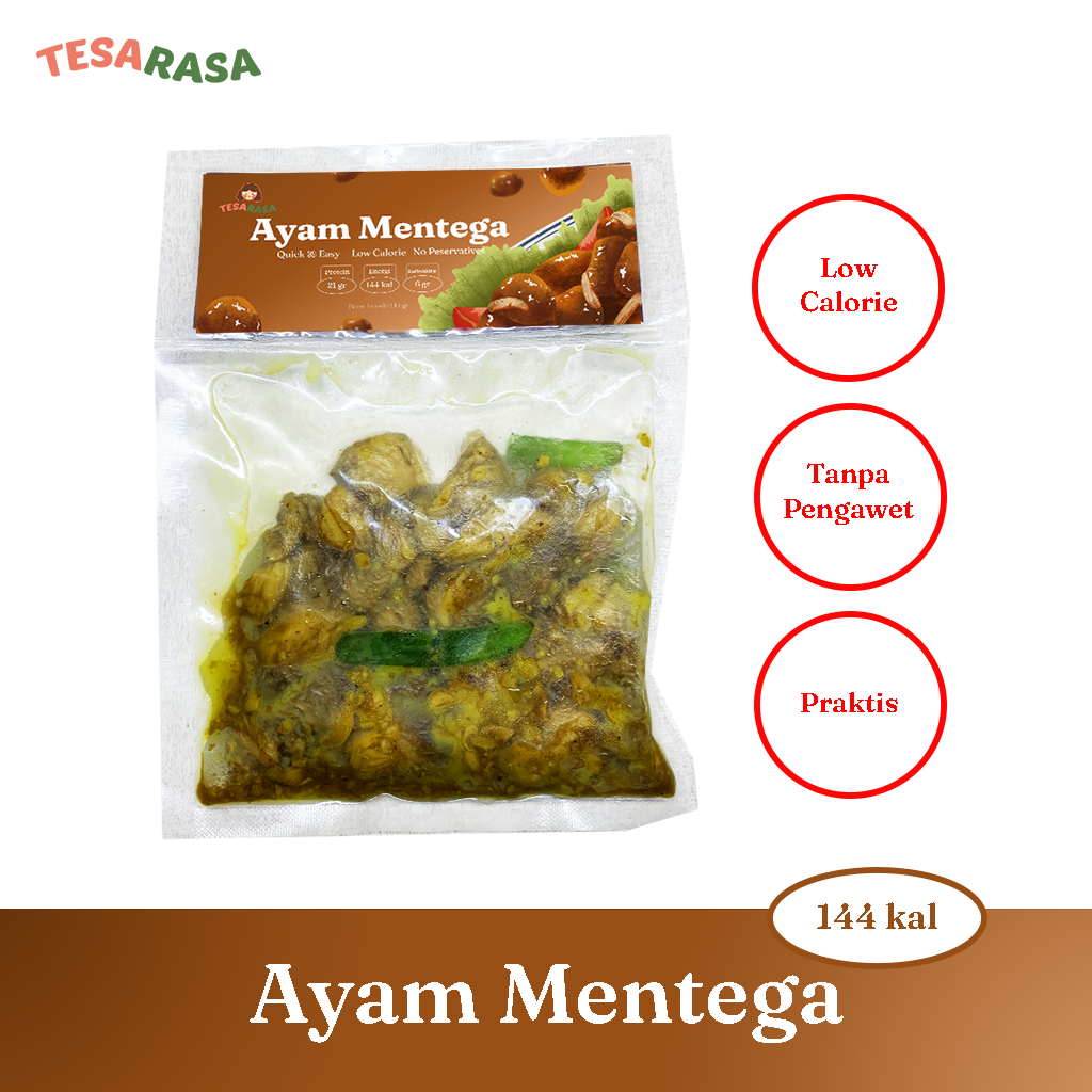 Jual Frozen Food Ayam Mentega Tesarasa - Satu Porsi Lauk Frozen Sehat ...