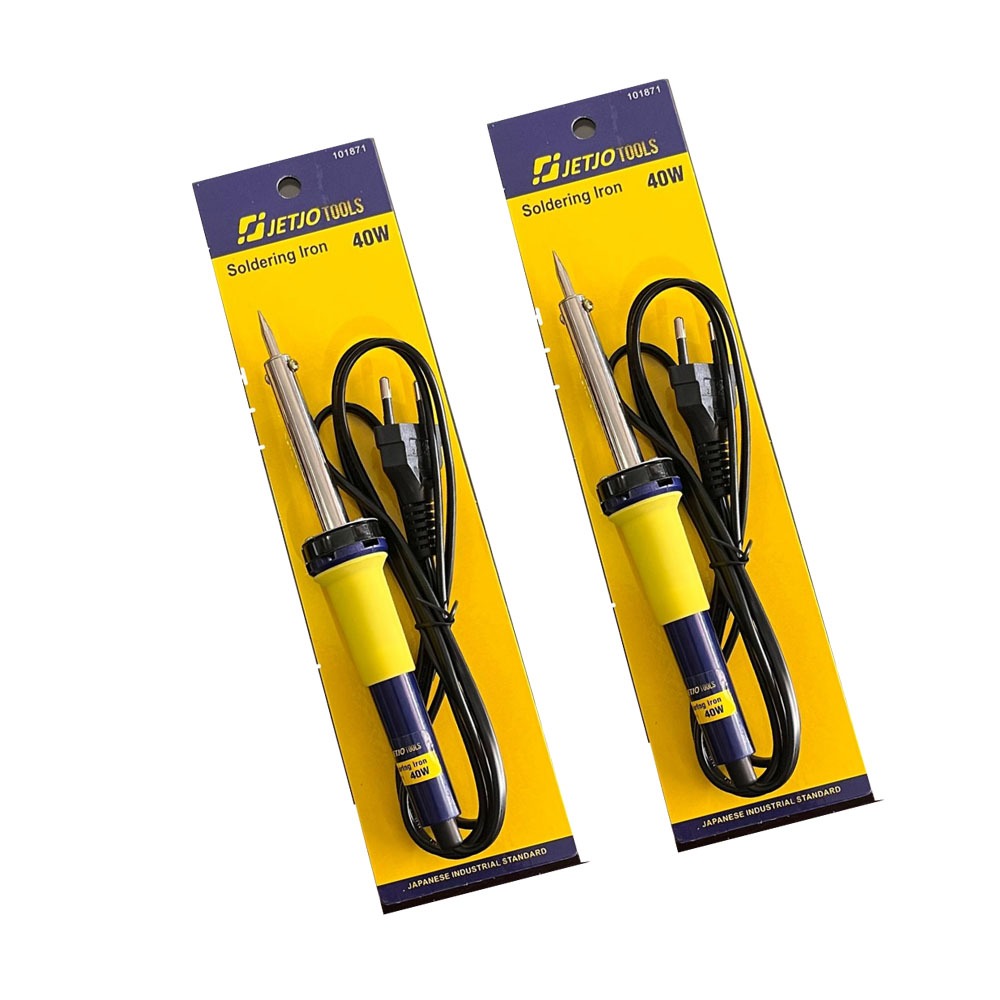 Jual Solder Listrik LURUS 40 Watt/ Soldering Iron JETJO TOOLS / lakoni ...