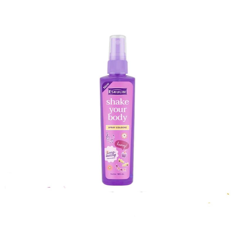 Jual New Eskulin Spray Cologne Shake Your Body 105ml | Shopee Indonesia