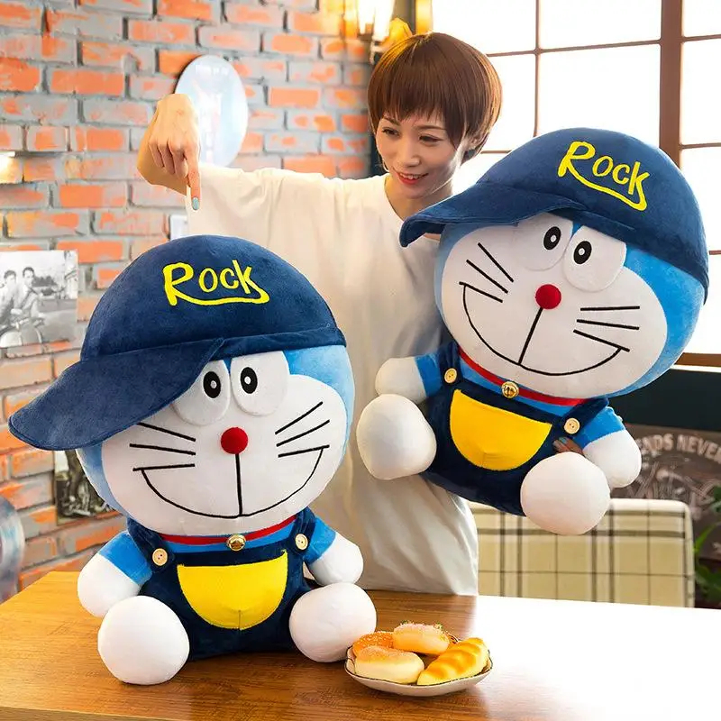 Jual Boneka Doraemon Terbaru Pake Topi Lucu dan Imut Bahan Import ...