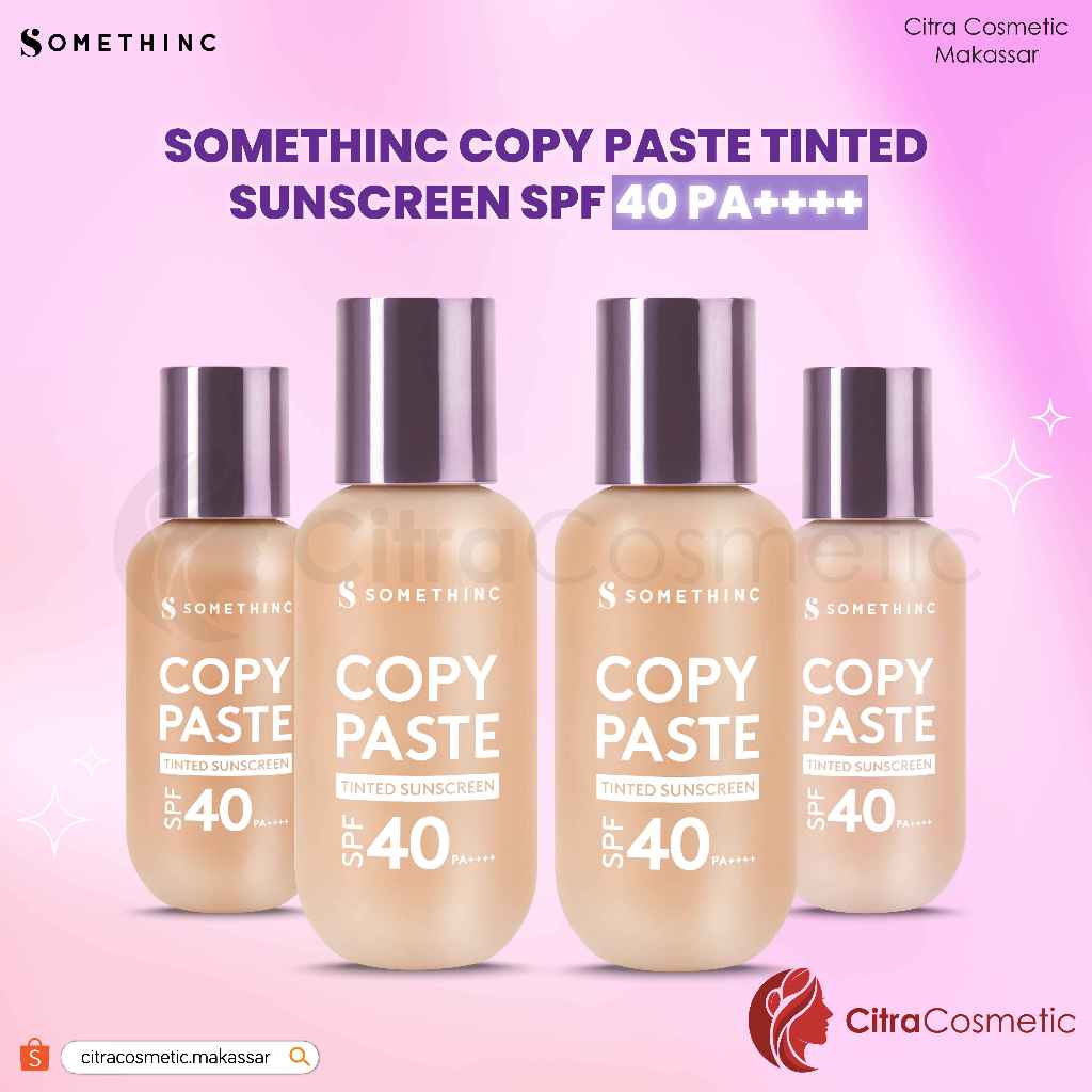 Jual ️CitraCosmetic ️ Somethinc Copy Paste Tinted Sunscreen Spf 40 PA ...