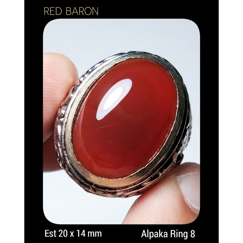 Jual Cincin Batu Red Baron | Shopee Indonesia