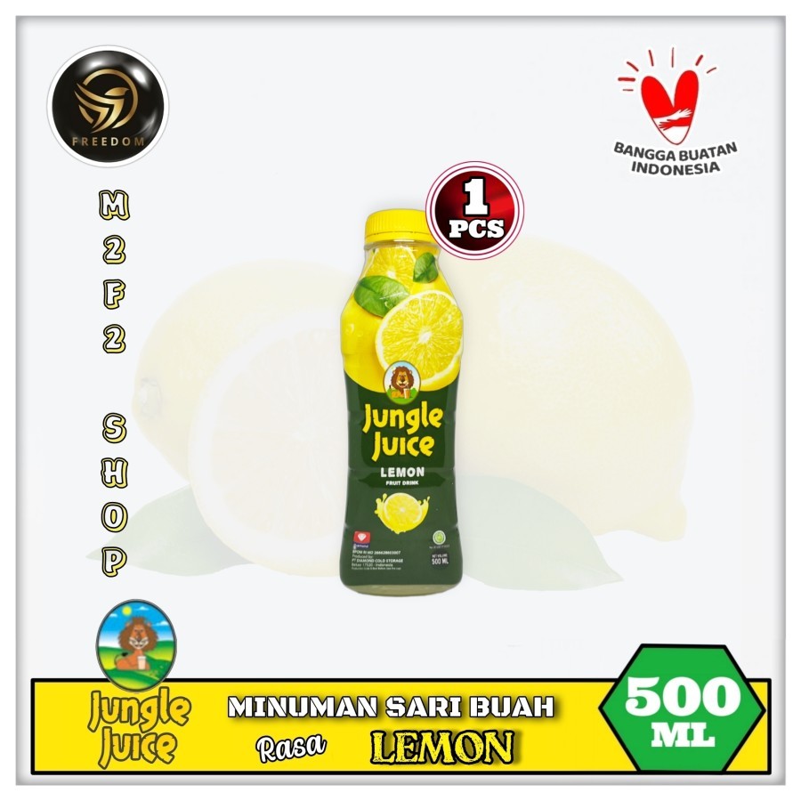 Jual Diamond Jungle Juice Lemon | Jus Botol Pet - 500 ml (Kemasan ...