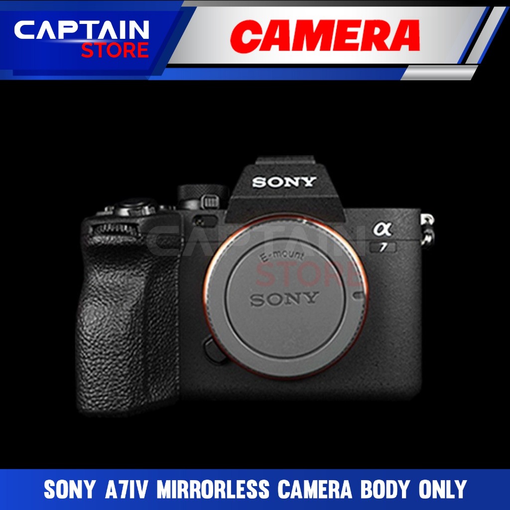 Jual Sony A7 IV Mirrorless Camera Body Only (Black) | Shopee Indonesia