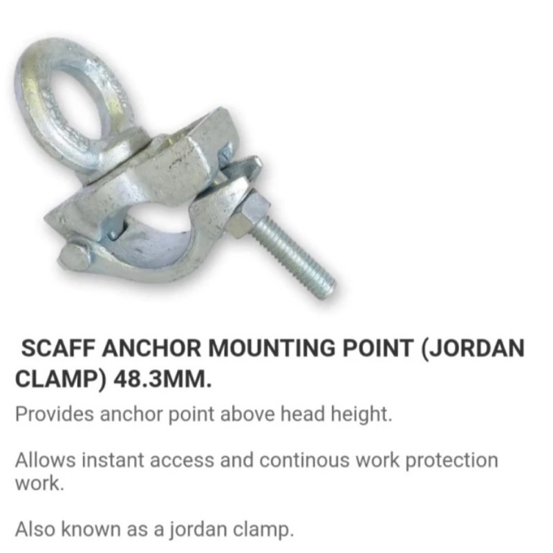 Jual SAFETY CLAMP JORDAN SCAFFOLDING | Shopee Indonesia