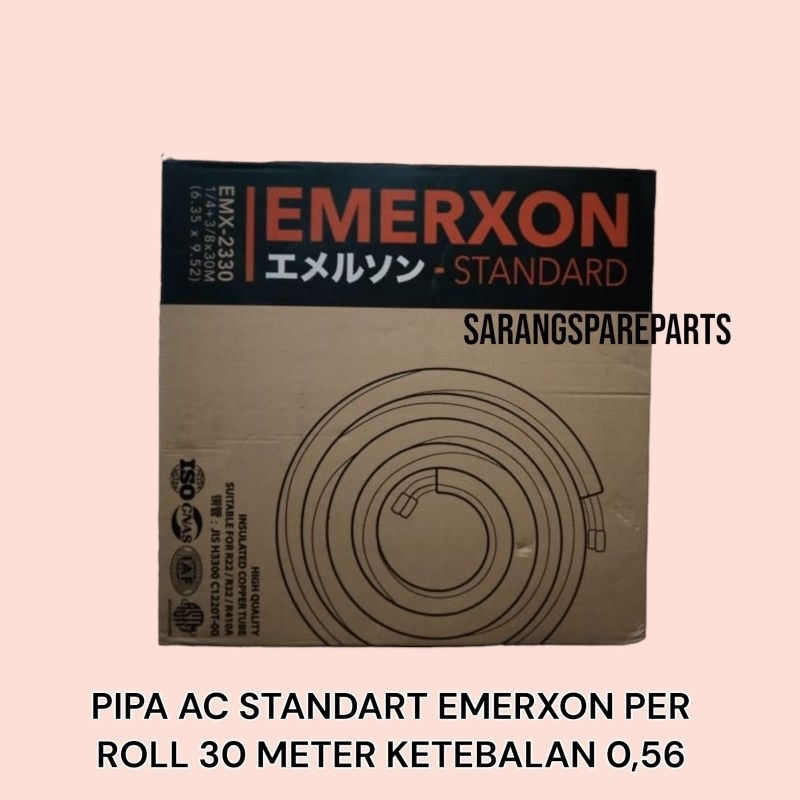 Jual PIPA AC EMERXON 1/2PK - 1PK PER ROLL 30 METER / PIPA AC EMERXON 1/ ...