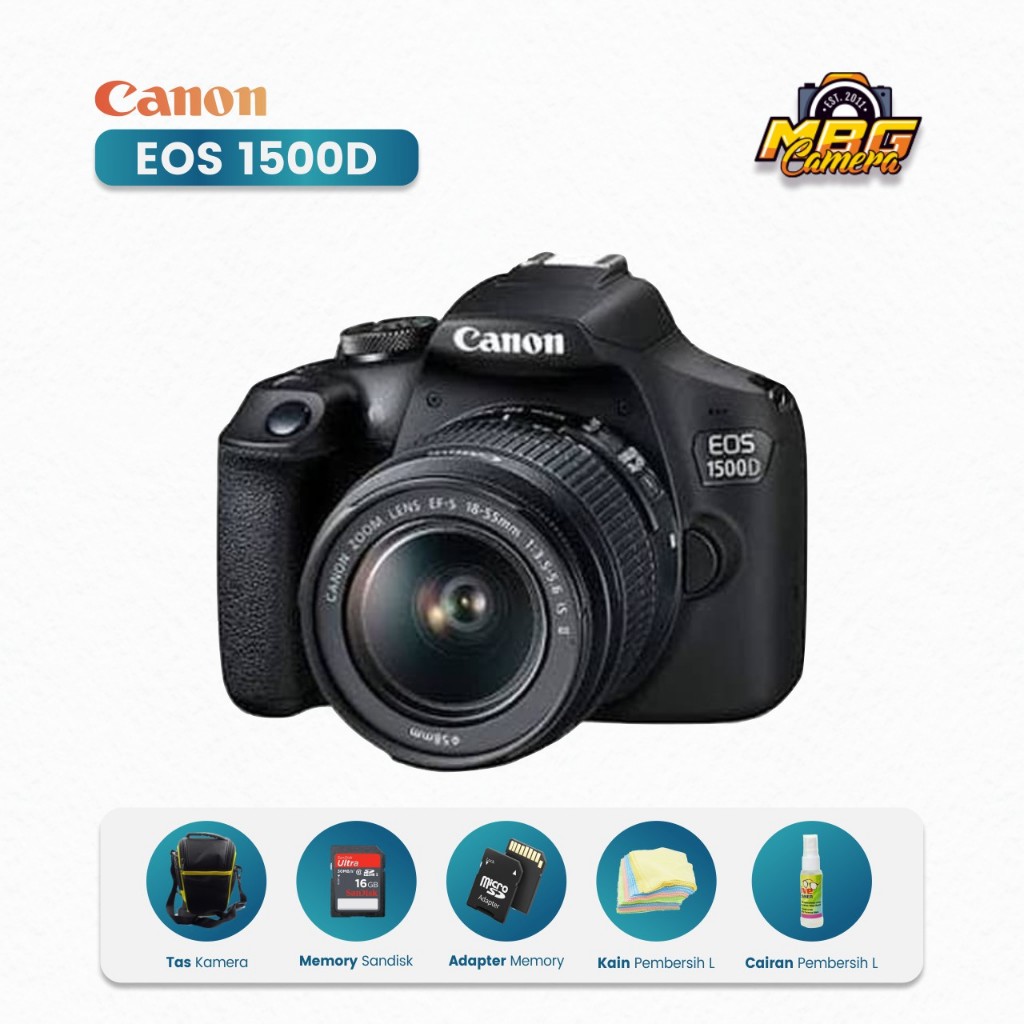 Jual CANON EOS 1500D MURAH BERGARANSI BANYAK BONUS BUKAN CAMERA SONY ...