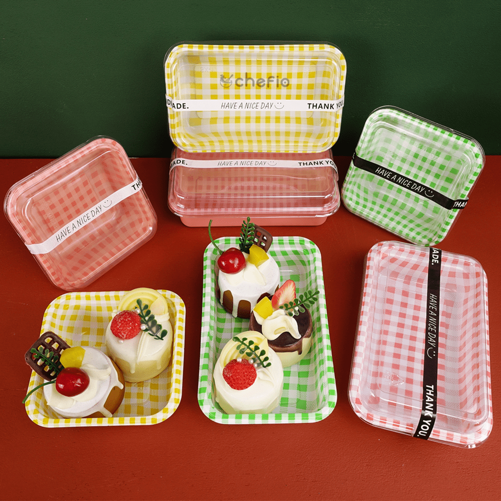 Jual Mika Korea Cake Box Dessert Kotak Kue Donat Roti Bento Lunch ...
