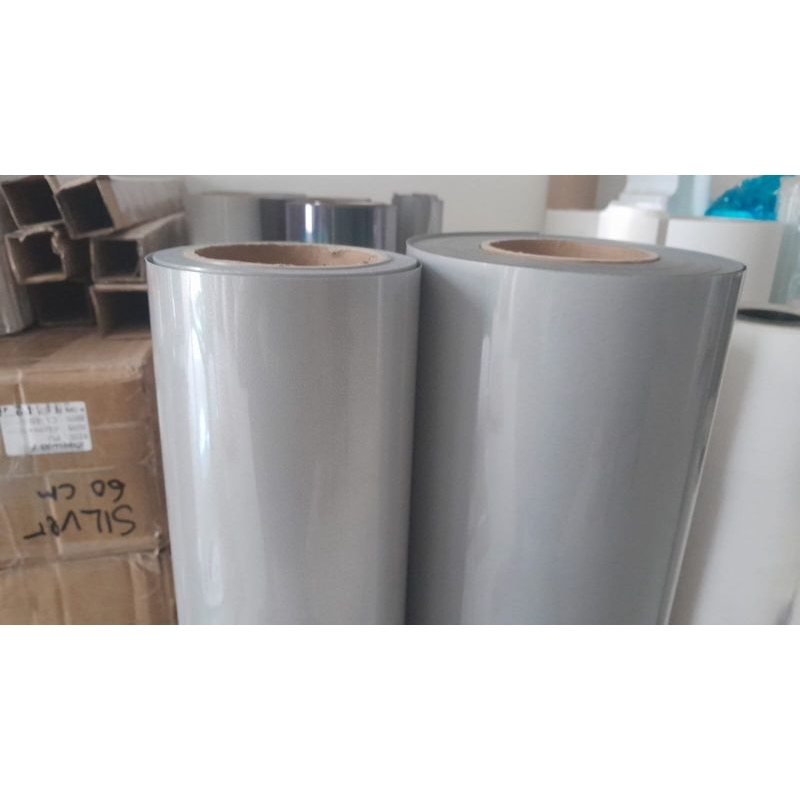 Jual (Khusus Rollan) Reflektif Korea Grey dan silver / reflektif polyflex | Shopee Indonesia