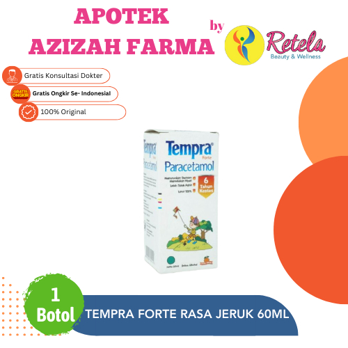 Jual TEMPRA FORTE RASA JERUK 60ML | Shopee Indonesia