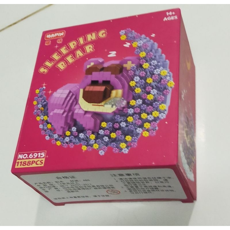 Jual Lotso / Bear Building Block, Nano Brick Mainan Balok Susun ...