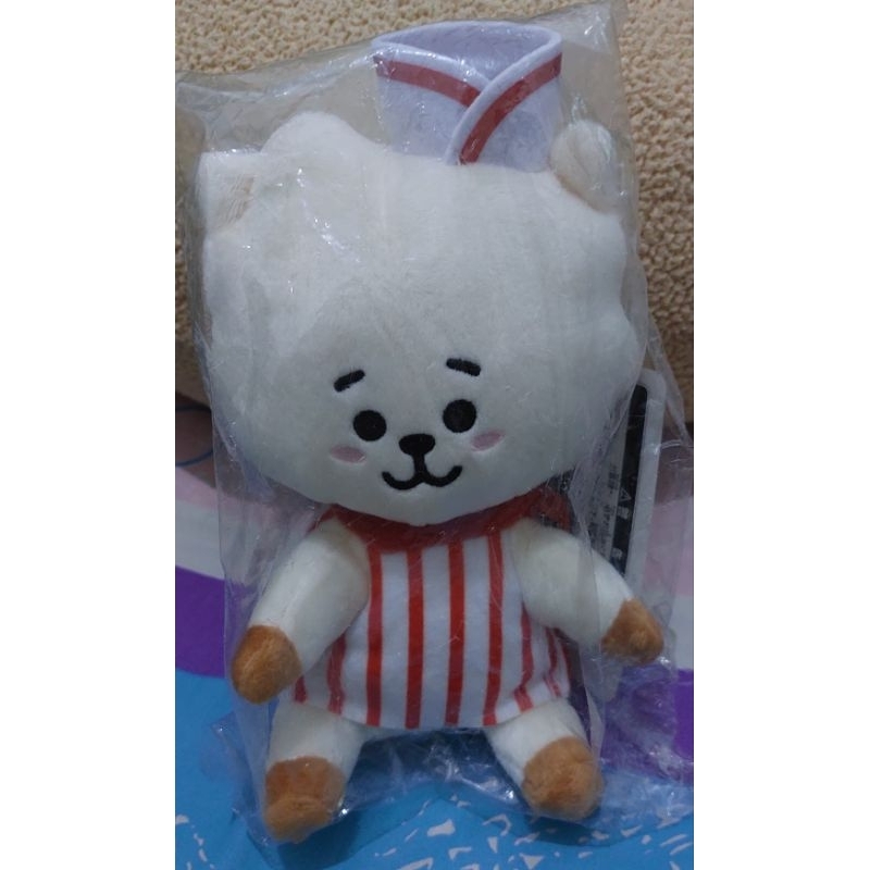 Jual Boneka BT21 RJ Dinner doll official BTS Seokjin | Shopee Indonesia