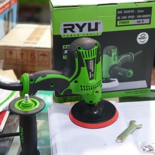 Jual Tekiro Ryu Polisher Mesin Poles Body Mobil Motor 5 Inch With Control Speed RGP 125 Ryu ...