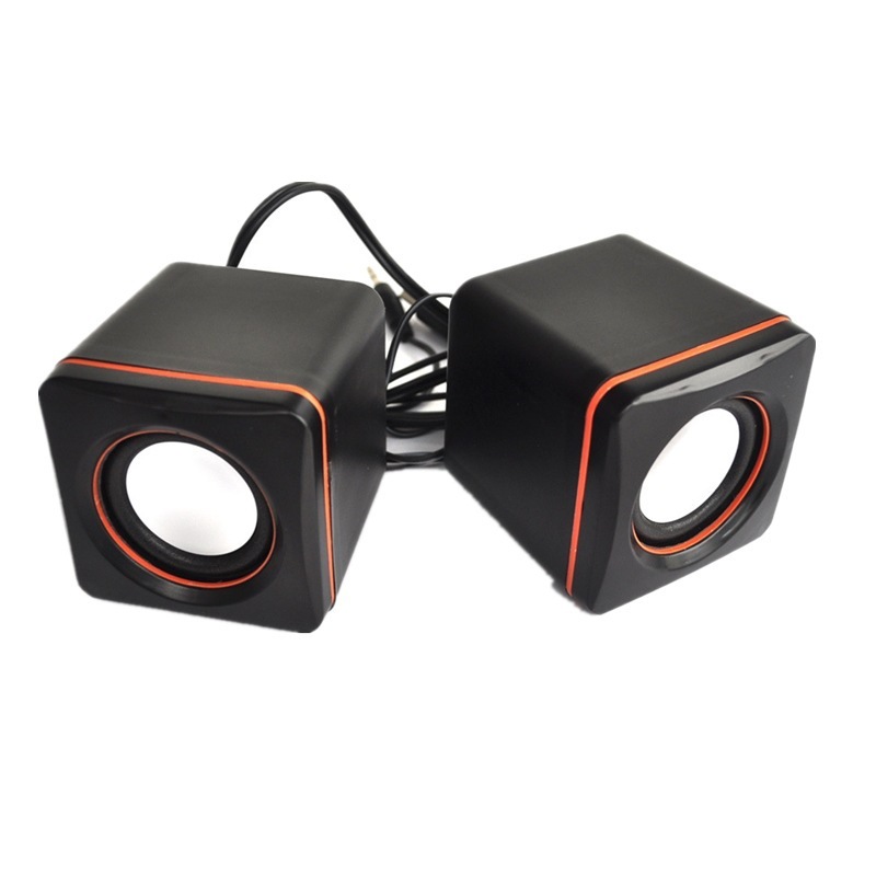 Jual Speaker Salon Mini 2.0 Multimedia Model 101Z dengan 2 Sisi Stereo ...