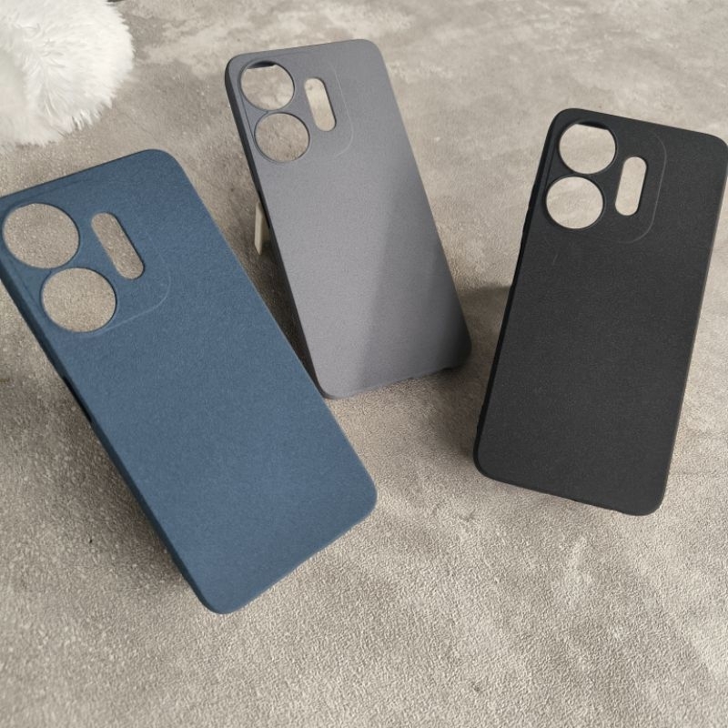 Jual Case Itel P55 5G Softcase Sandstone Silicon Anti Slip Casing Camera Protect | Shopee Indonesia