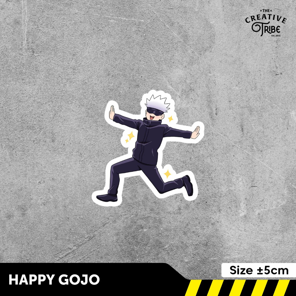 Jual Jujutsu Kaisen - Sticker Vinyl Die Cut - Stiker Laptop Motor Mobil ...