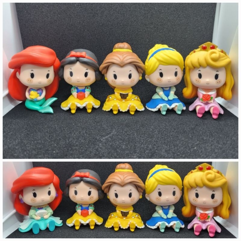Jual DISNEY PRINCESS SIT ACTION FIGURE CUTE|AURORA ARIEL CINDERELLA ...
