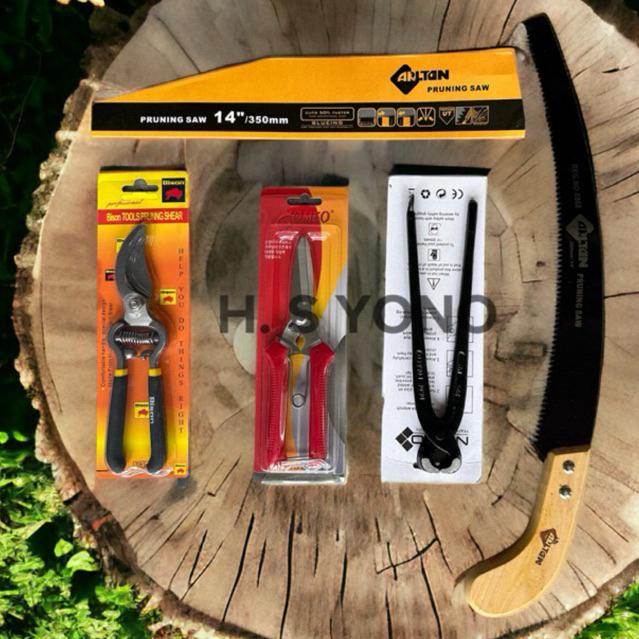 Jual Paket Alat Bonsai Gunting Pruning Catut gunting bonsai gergaji ...