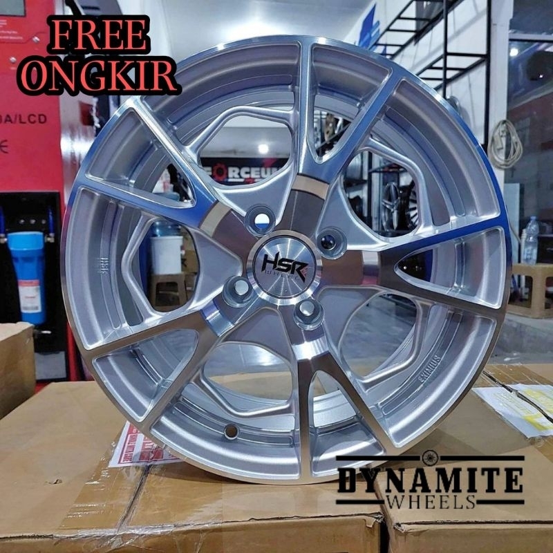 Jual Velg HSR R15 Type Eximius Murah Ring 15 Buat Honda Freed Baut 4 ...