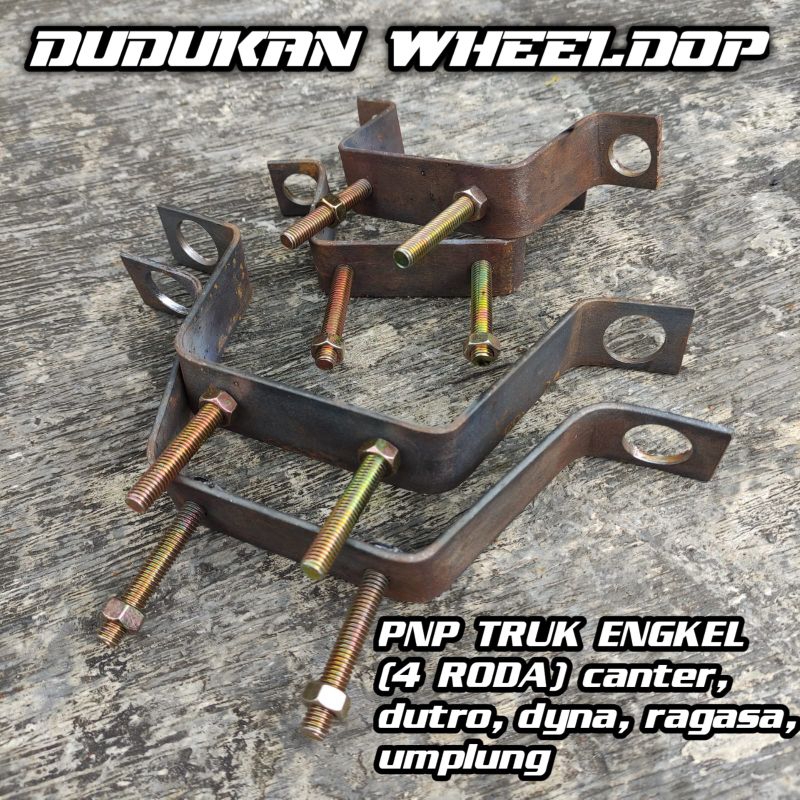 Jual dudukan wheeldop engkel pangkon dop ring15 truk roda 4 dudukan ...