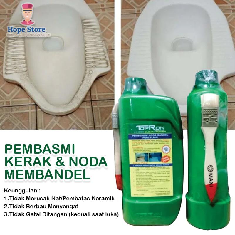 Jual Topron Clean Power Pembersih Kamar Mandi / Penghilang Kerak Noda ...
