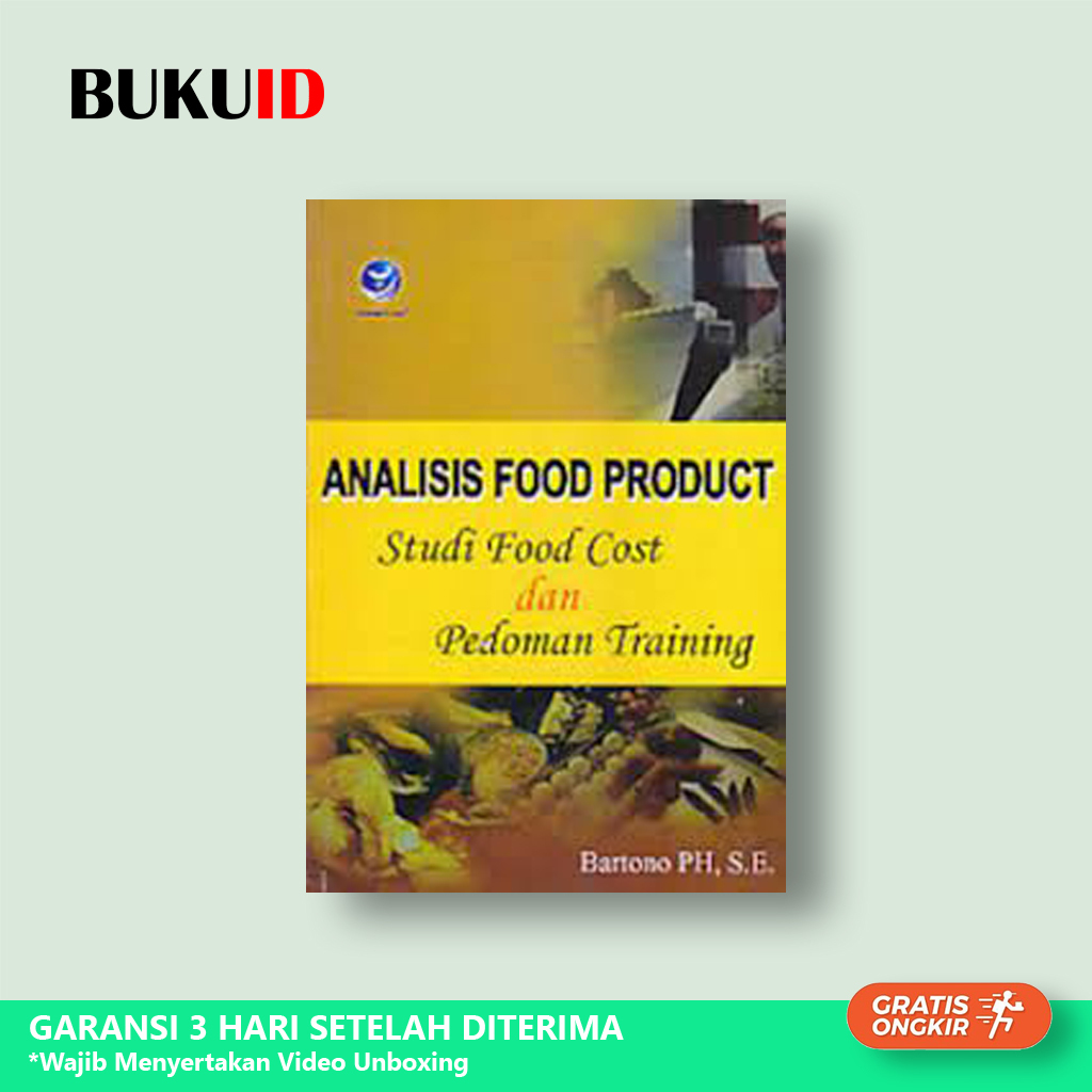 Jual Buku Analisis Food Product Studi Food Cost Dan Pedoman Training ...