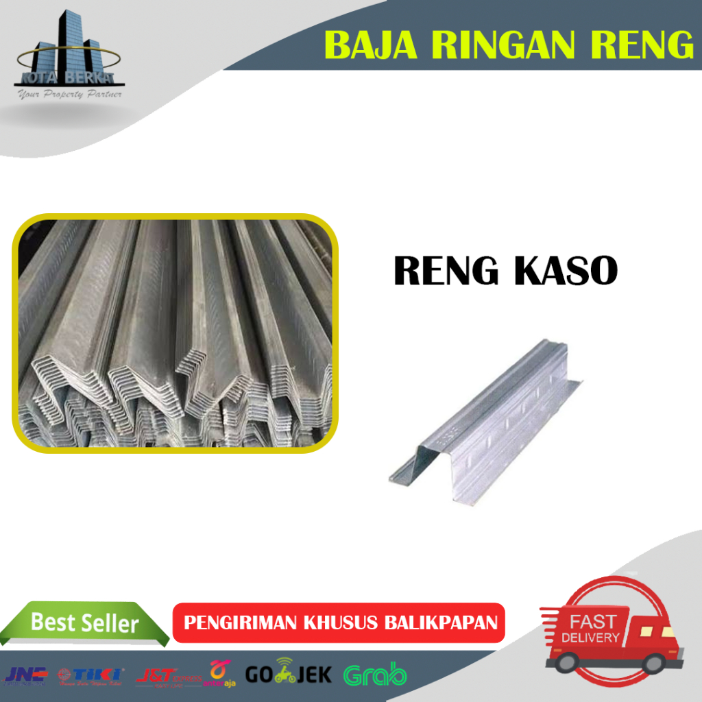 Jual RENG BAJA RINGAN/ RENG CANAL KASO | Shopee Indonesia