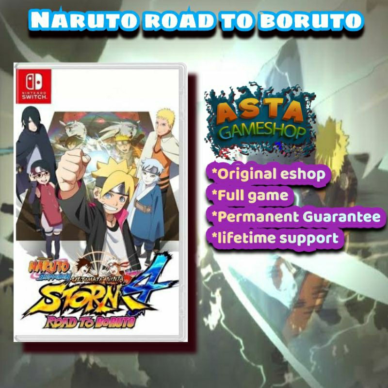 Jual Naruto Shippuden Ultimate Ninja Storm 4 Road To Boruto Nintendo Switch Digital | Shopee ...