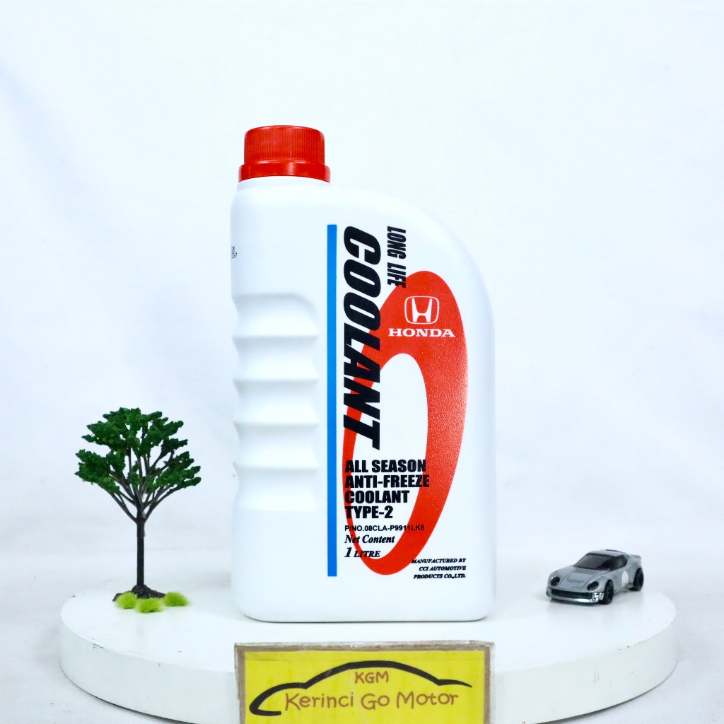 Jual AdK Honda Air Radiator Coolant Biru 1 Liter Cairan Pendingin Mobil ...