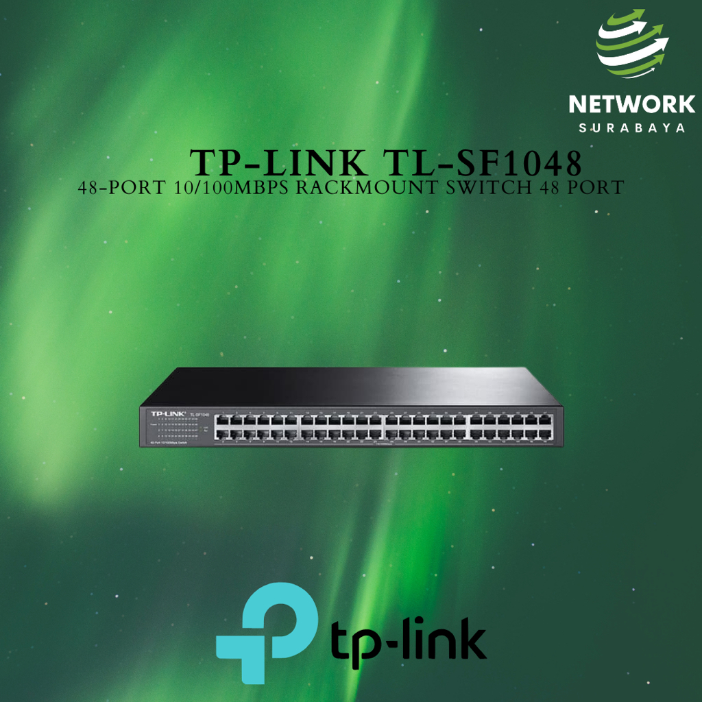Jual Tp Link Tl Sf1048 48 Port 10 100mbps Rackmount Switch 48 Port