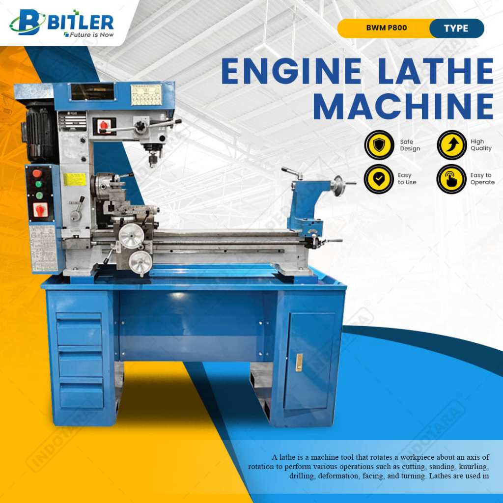 Jual Mesin Bubut / Bitler Heavy Duty Combined Latte | Shopee Indonesia