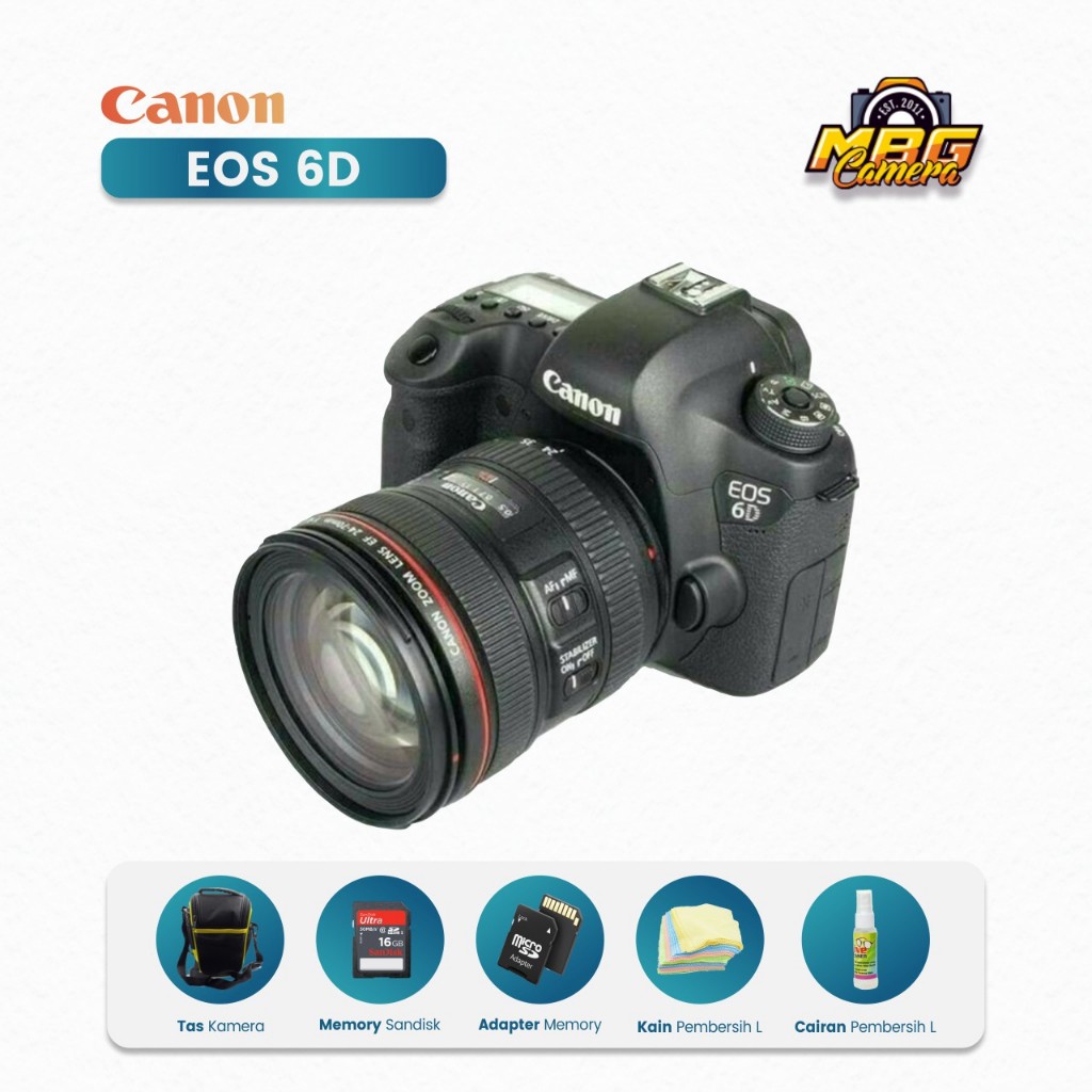 Jual CANON EOS 6D WIFI WG SC 20RB FULLFREM BANYAK BONUS SEMIPRO SUDAH ...
