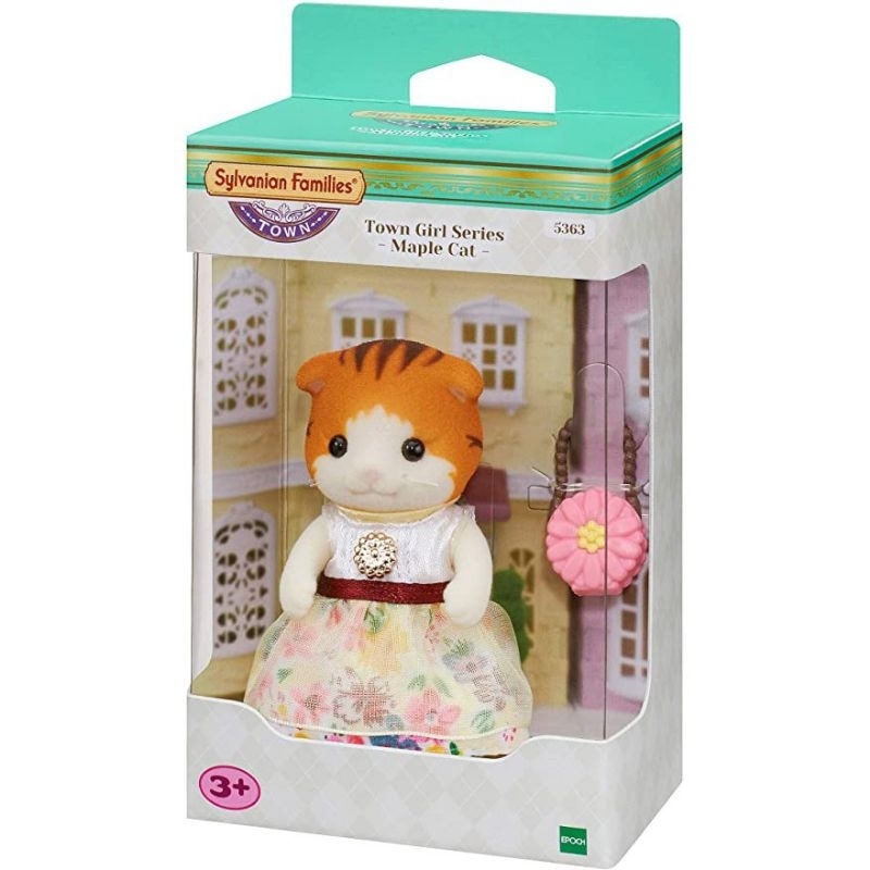 Jual Sylvanian Families Girl Town Series Maple Cat | Shopee Indonesia