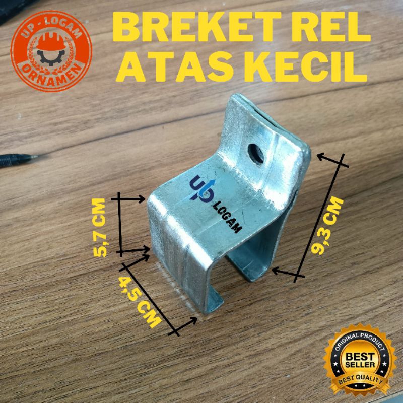 Jual Bracket rel atas henderson Ukuran Besar dan Kecil pengunci Rel ...