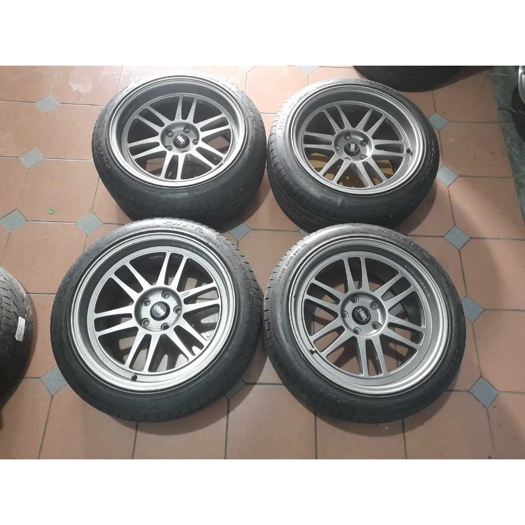 Jual VELG SEKEN RESING HSR BOROKO BLY1 RING 18 X 9 PCD 5X114 + BAN ...