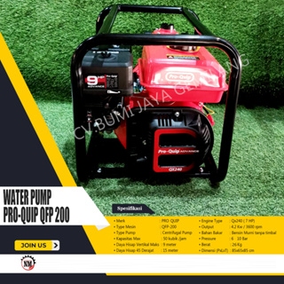 Jual POMPA AIR PEMADAM KEBAKARAN / HIGH PRESSURE PUMP PRO-QUIP QFP 200 ...