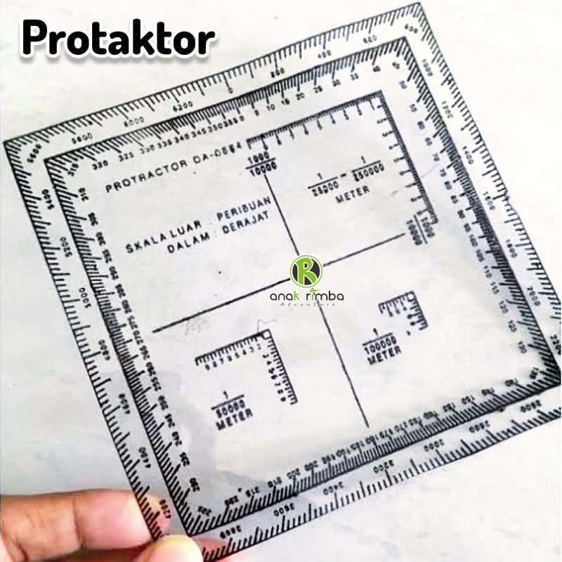 Jual PROTAKTOR PENGGARIS NAVIGASI PETA KONTUR | Shopee Indonesia