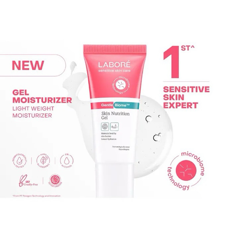 Jual LABORE - Gentlebiome Skin Nutrition Gel 50ml | Shopee Indonesia