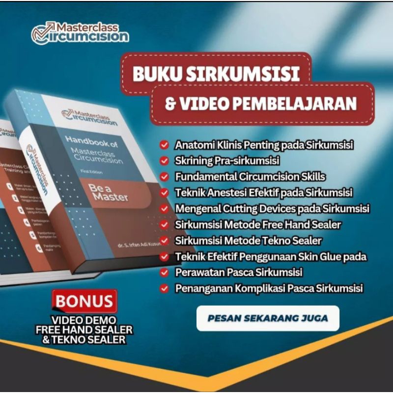 Jual Buku dan Video Pembelajaran Sirkumsisi | Shopee Indonesia