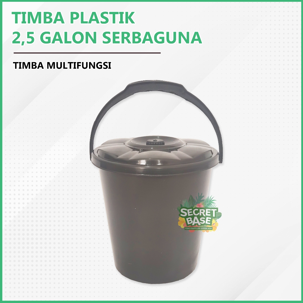 Jual TIMBA AIR TUTUP - Gagang / Timba Plastik / Ember Tutup / Ember ...