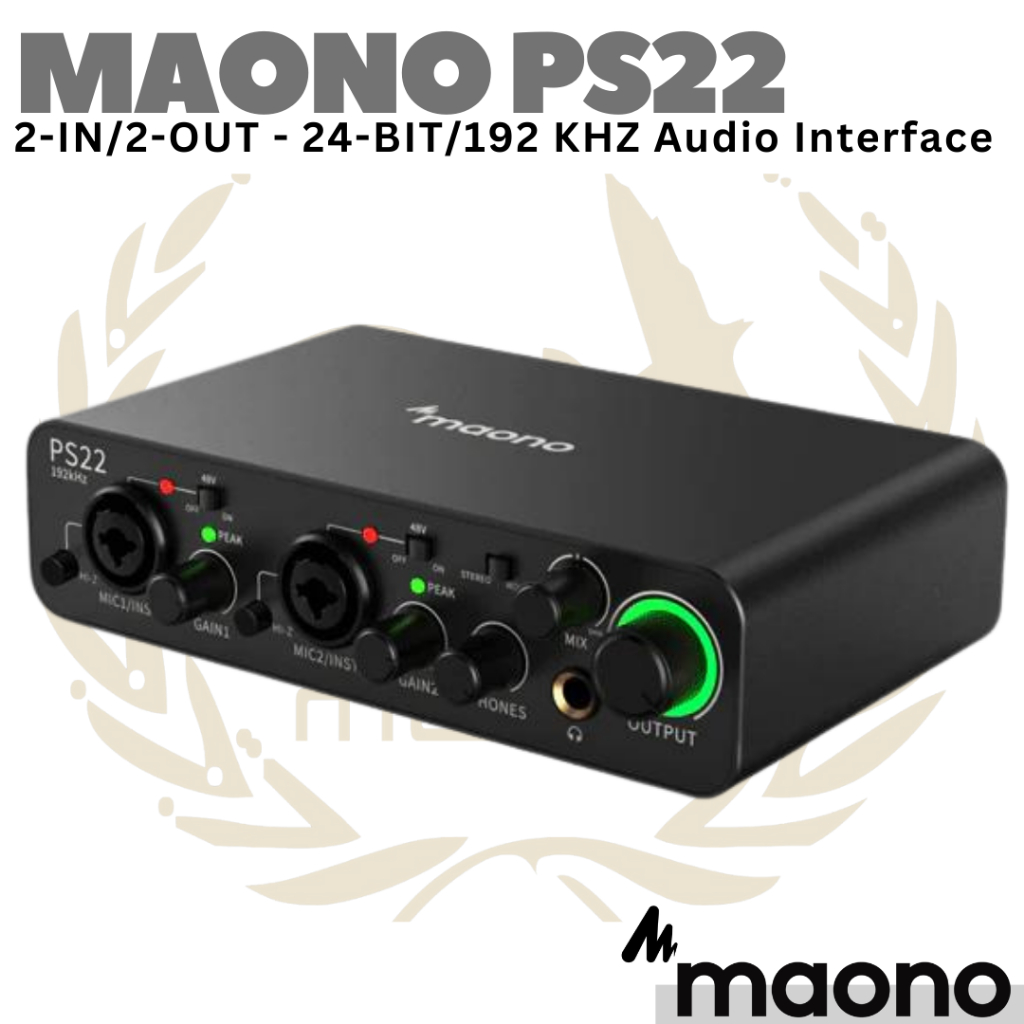 Jual MAONO PS22 Audio Interface | Recording Live Streaming Gaming ...